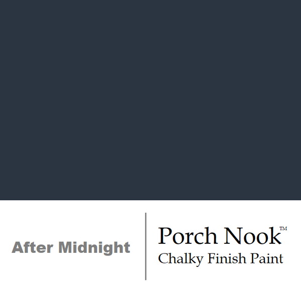 "After Midnight", 15.5 fl. oz. - Chalky Finish Paint by Porch Nook